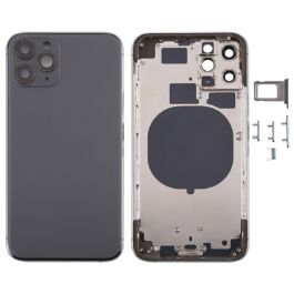 Back Housing Cover with SIM Card Tray & Side keys & Camera Lens for ...