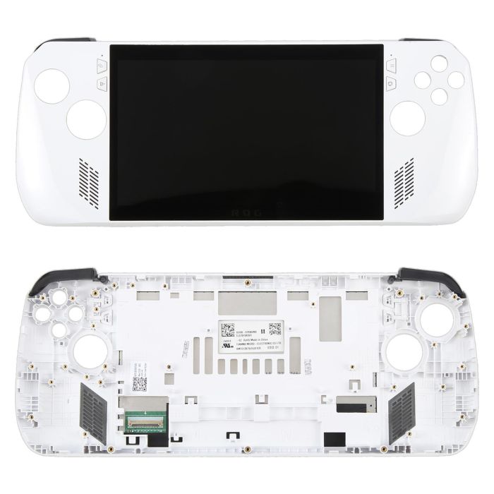 Original White LCD Screen Digitizer Full Assembly with Frame ...